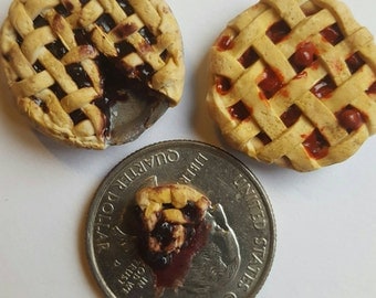 Polymer clay pie | Etsy