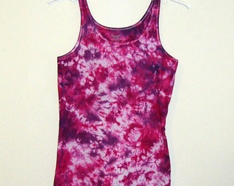 Tie Dye Tank Top Classic Psychedelic Rainbow Spiral Soft