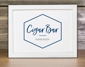 Cigar bar sign | Etsy
