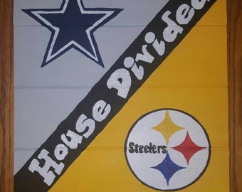 Steelers wood sign | Etsy