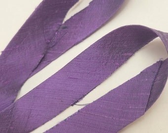 Purple teal ribbon | Etsy