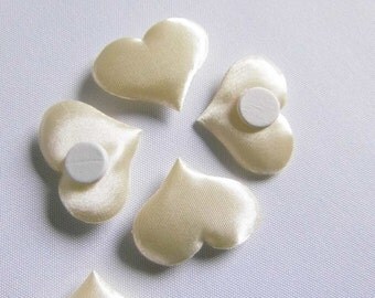Fabric hearts | Etsy