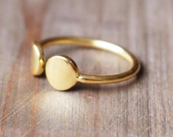 Gouden ring | Etsy