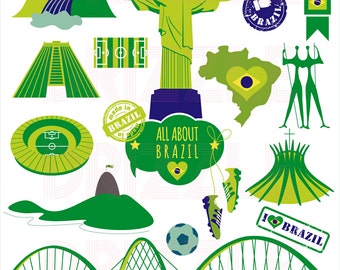 Travel clipart | Etsy