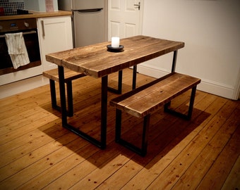 Rustic dining table | Etsy