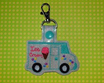 Ice cream keychain | Etsy