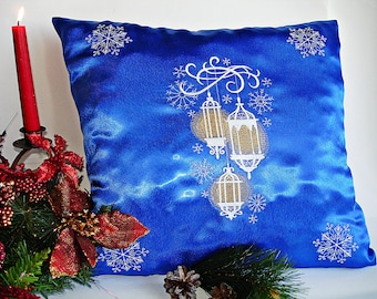 Snowflake pillow | Etsy