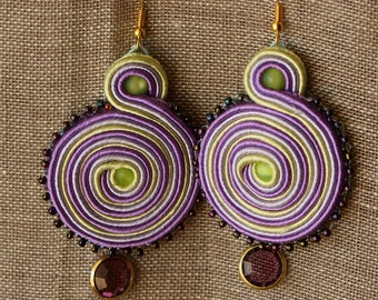 Silk soutache braid | Etsy