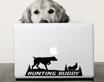 Hunting dog sticker | Etsy