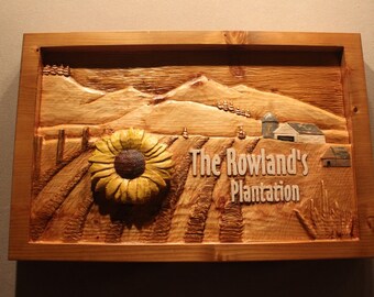 Sunflower logo | Etsy