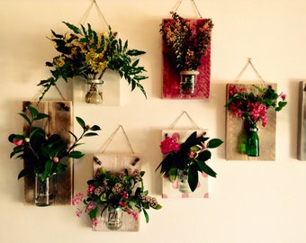 Flower wall sconce | Etsy