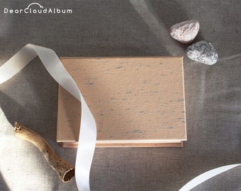 Linen photo album | Etsy