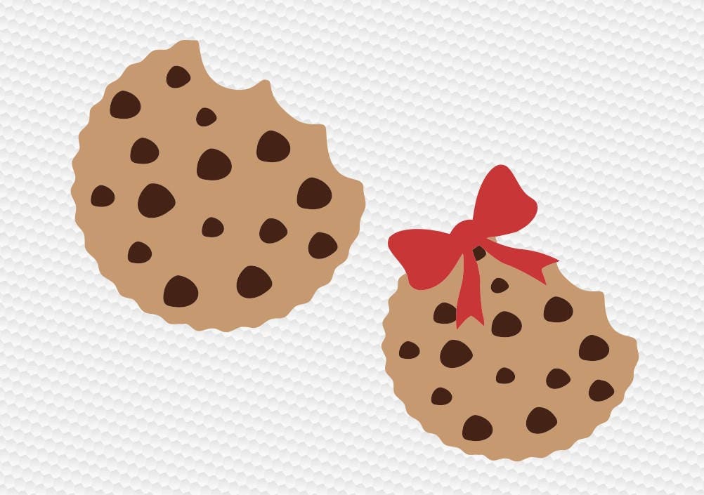 Cookie SVG Clipart Cut Files Silhouette Cameo Svg for Cricut
