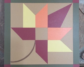 Maple leaf quilt | Etsy