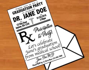 Prescription invite | Etsy