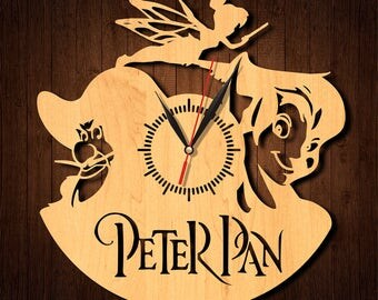 Peter pan clock | Etsy