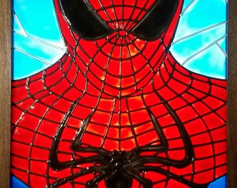 Stained glass spider | Etsy