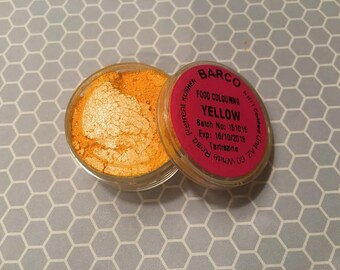 Yellow food coloring | Etsy