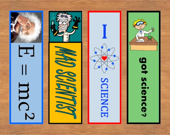 Printable Physics Bookmarks