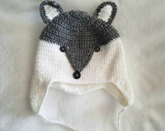Crochet Fox Beanie Pattern