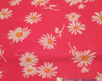 Daisy fabric | Etsy