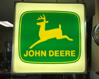 Vintage john deere signs | Etsy