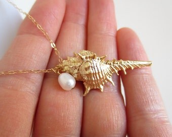 Silver Shell Ring Nautical Jewelry Seashell Ring Shell