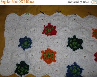 Turtle blanket | Etsy