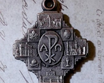 Unique chi rho cross related items | Etsy