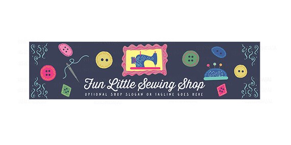 Shop Banner Sewing Business Sewing Shop Banner Sewing