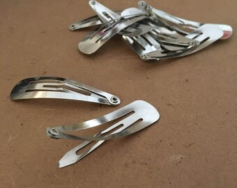 Snap hair clips | Etsy