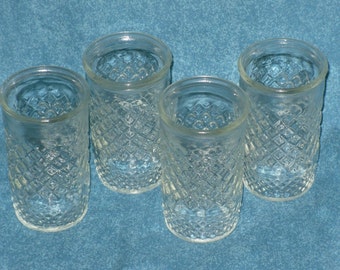 Jelly jar glasses | Etsy