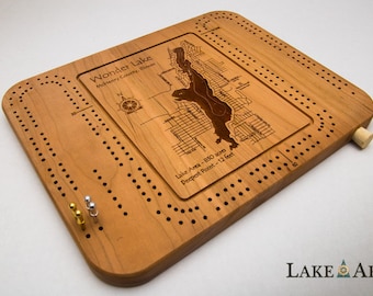 Cribbage board table | Etsy