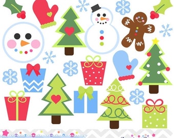 Holiday clipart | Etsy