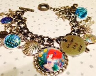 Little mermaid charm | Etsy