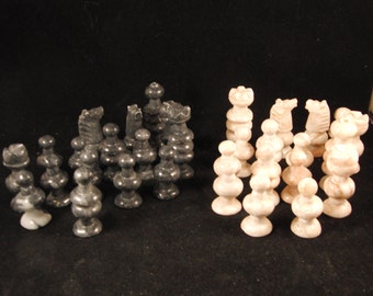 Marble chess set | Etsy