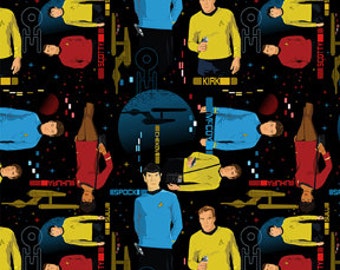 Star trek fabric | Etsy