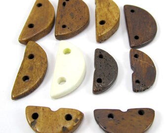 Moon shape pendant | Etsy