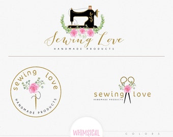 Sewing logo | Etsy