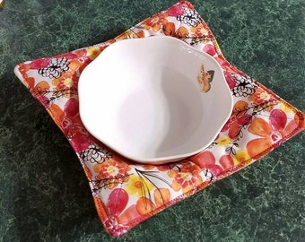 Quilted bowl cozy | Etsy