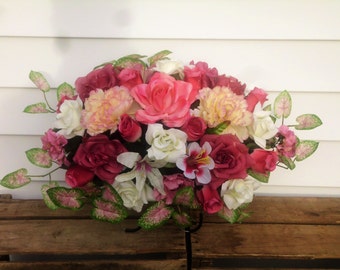 Headstone spray | Etsy