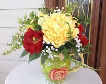 Poppy centerpiece | Etsy