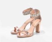 Rose gold shoes | Etsy