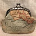 Vintage Map Coin Purse by JensSewing on Etsy