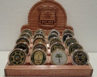 Police badge display | Etsy