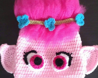 Crochet troll hat | Etsy