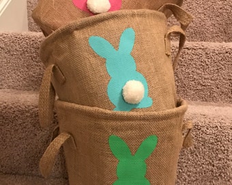 Burlap bunny | Etsy