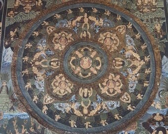 Mandala painting | Etsy