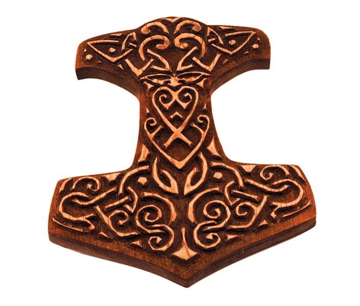 Thor Hammer Wall Sign