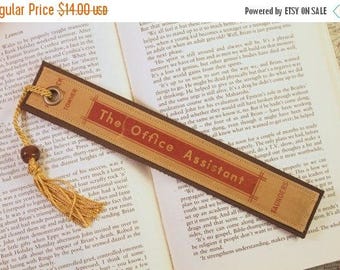 Book spine bookmark | Etsy